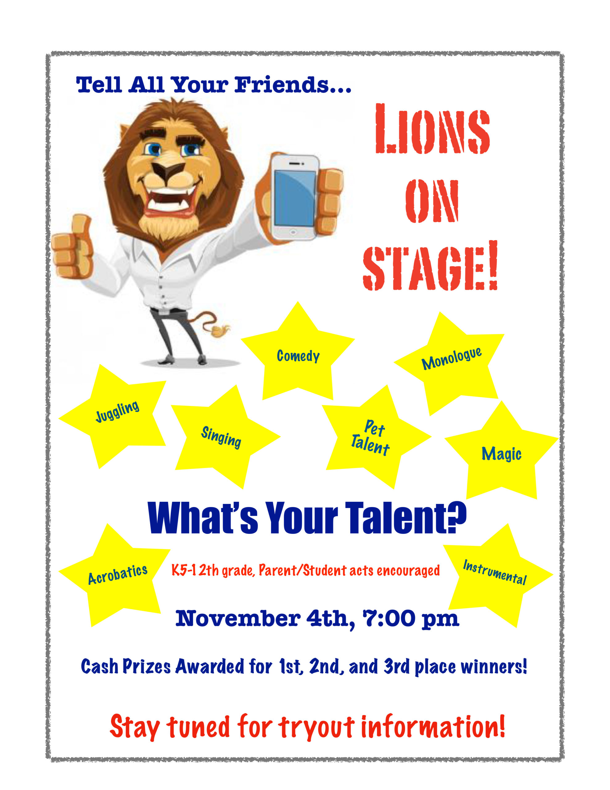 News from the Lion's Den | September 9, 2022 - Grace Christian School